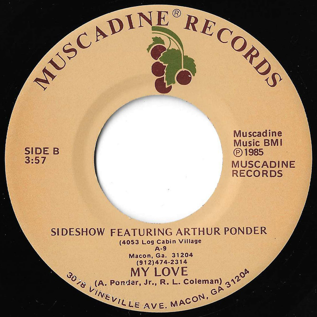 Sideshow Featuring Arthur Ponder - Sexy Lady – Invisible City Editions