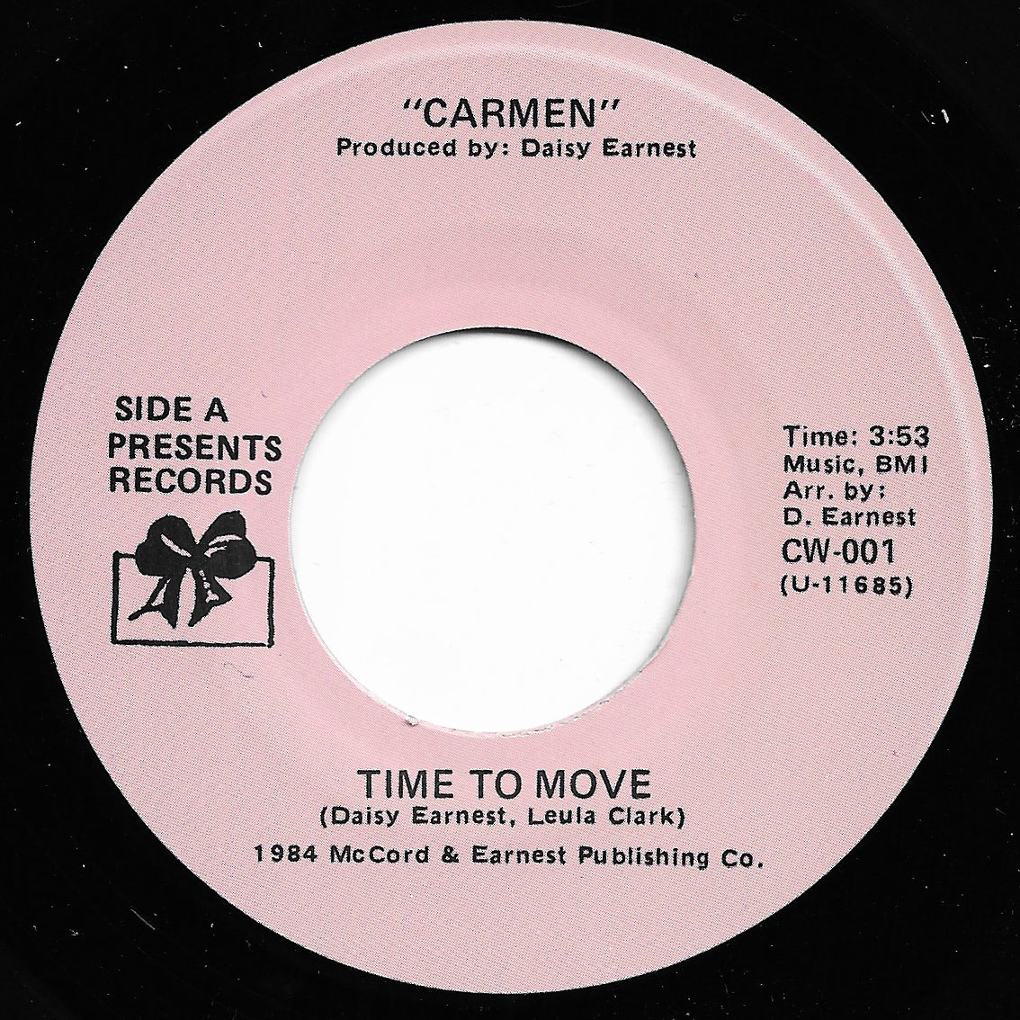 Carmen - Time To Move – Invisible City Editions