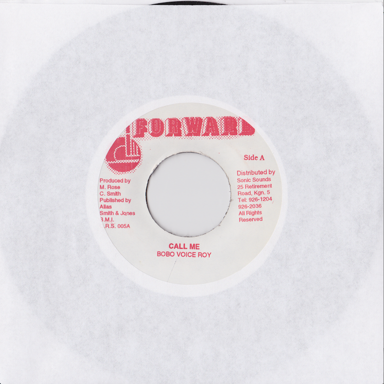 Bobo Voice Roy - Call Me – Invisible City Editions